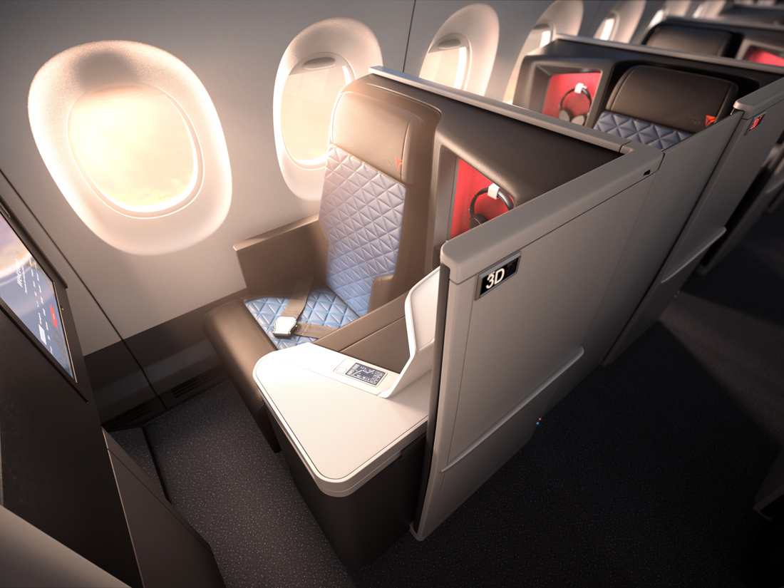 Delta Air Lines Businessclass Suite auf einen Blick | TFT Mag